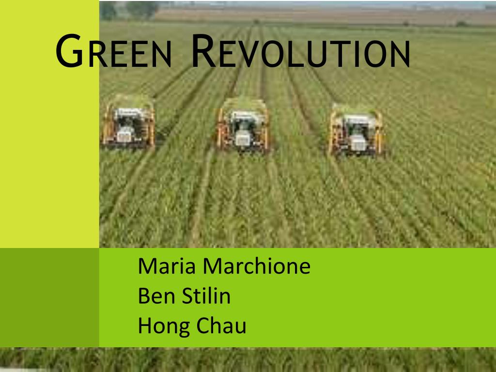 PPT - Green Revolution PowerPoint Presentation, free download - ID:2784965
