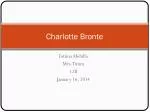 PPT - The life of Charlotte Bronte PowerPoint Presentation, free ...
