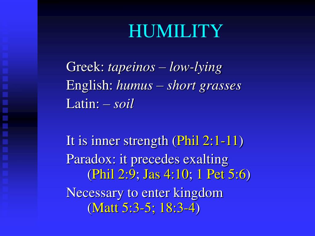 PPT - HUMILITY PowerPoint Presentation, free download - ID:2787252