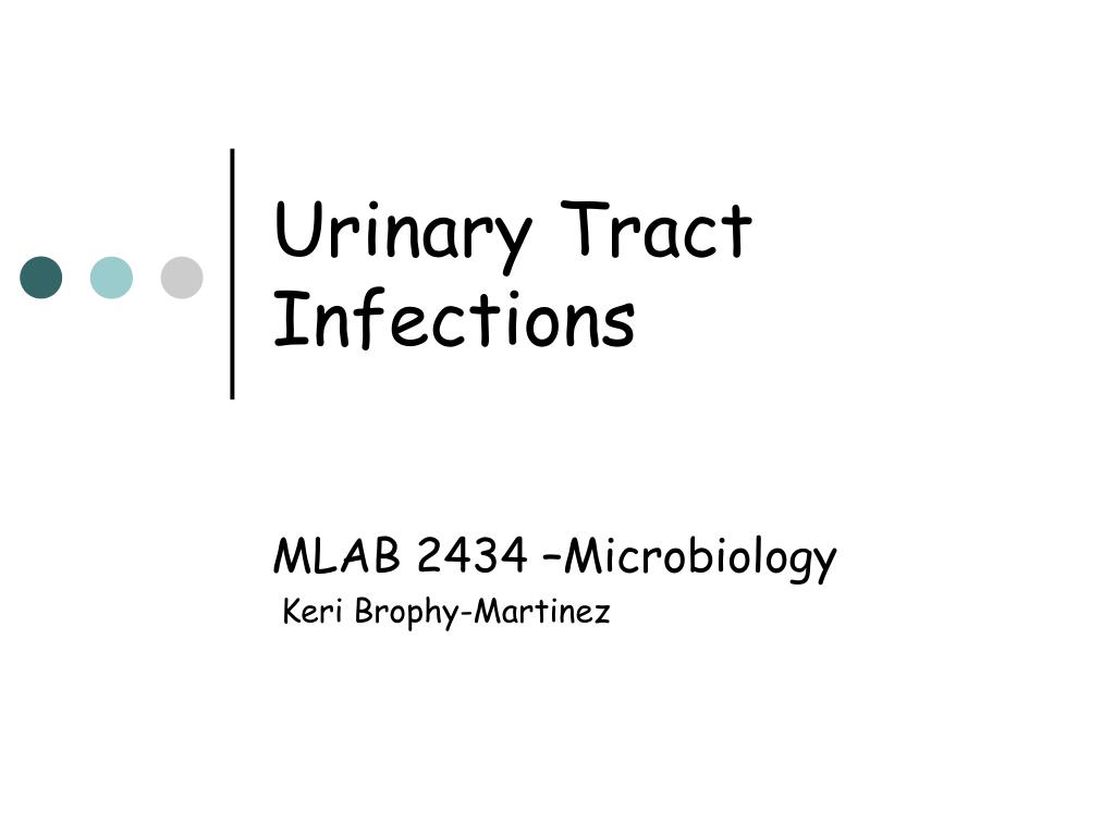 PPT - Urinary Tract Infections PowerPoint Presentation, free download ...