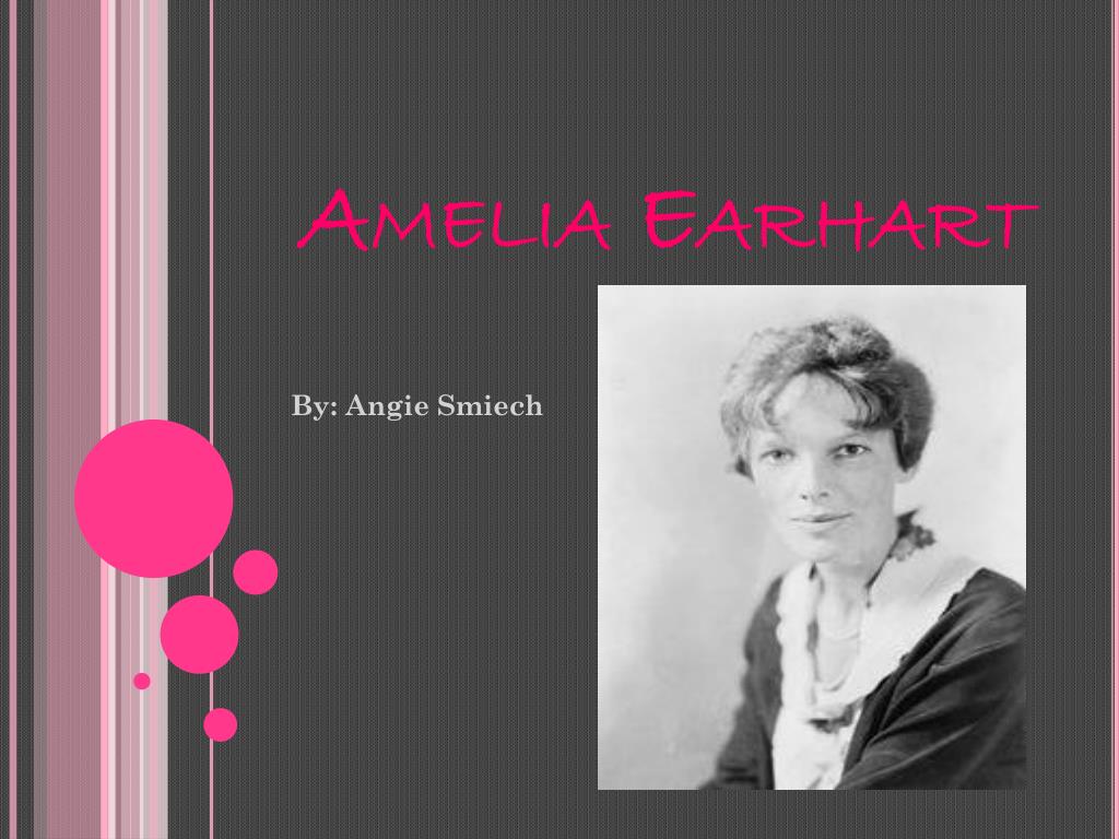 PPT - Amelia Earhart PowerPoint Presentation, free download - ID:2790716