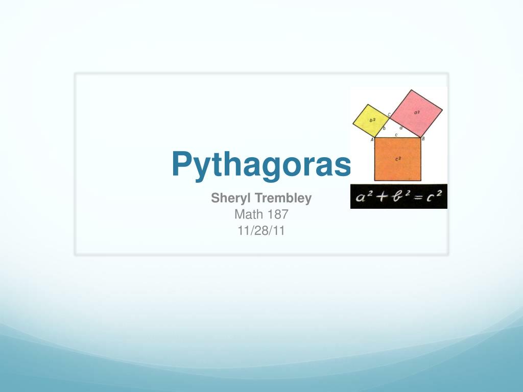 PPT - Pythagoras PowerPoint Presentation, free download - ID:2792829