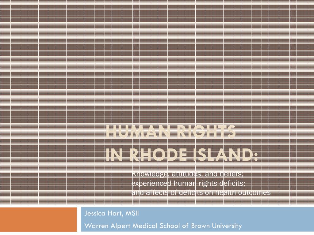 PPT - Human Rights in Rhode Island: PowerPoint Presentation, free ...