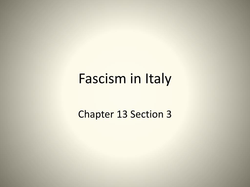 PPT - Fascism in Italy PowerPoint Presentation, free download - ID:2796429