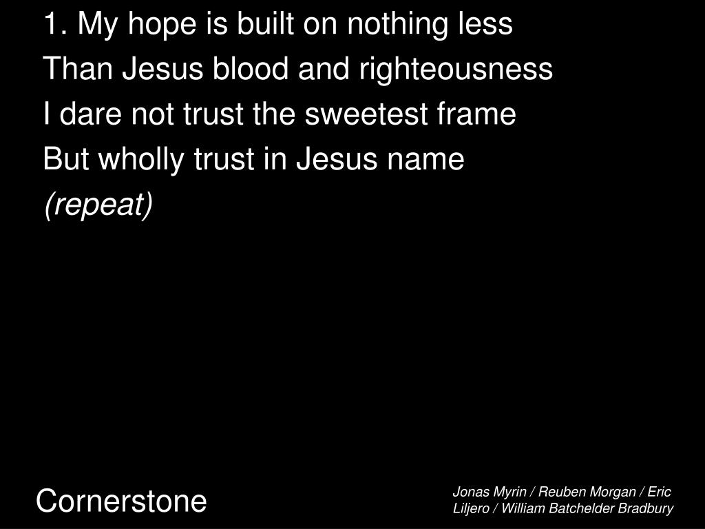 PPT - Cornerstone PowerPoint Presentation, free download - ID:2796923