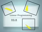PPT - Linear Programming PowerPoint Presentation, free download - ID:809250
