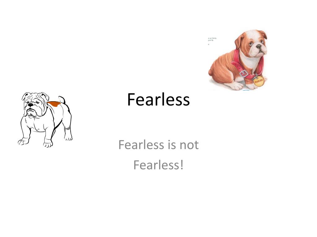 PPT - Fearless PowerPoint Presentation, free download - ID:2797459