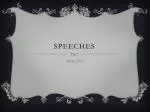 PPT - Types of Speeches PowerPoint Presentation, free download - ID:5482382