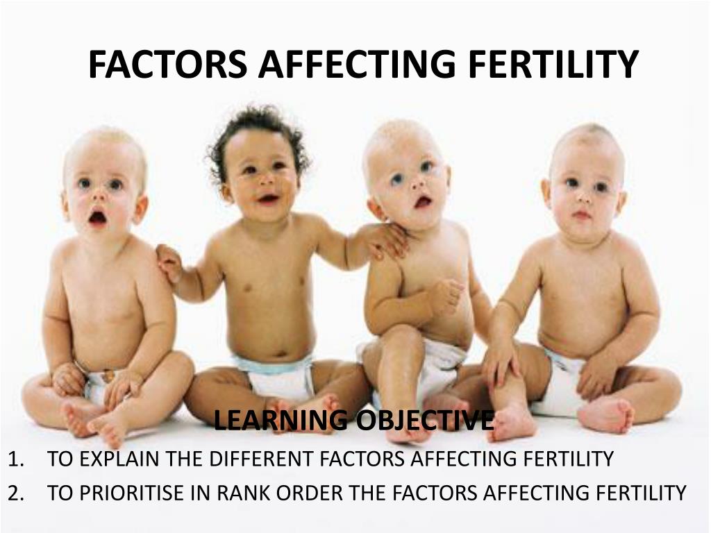 PPT - FACTORS AFFECTING FERTILITY PowerPoint Presentation, free ...