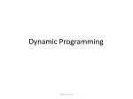 PPT - Recursive & Dynamic Programming PowerPoint Presentation, free ...