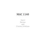 PPT - MAC 1140 PowerPoint Presentation, free download - ID:9349406