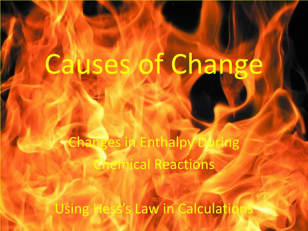 PPT - Causes of Change PowerPoint Presentation, free download - ID:2799801