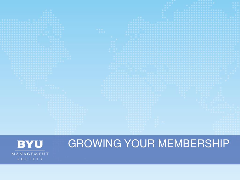 PPT - GROWING YOUR MEMBERSHIP PowerPoint Presentation, free download ...