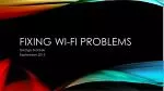 PPT - Optimization And Fixing Of Your Wi-Fi Router! PowerPoint ...