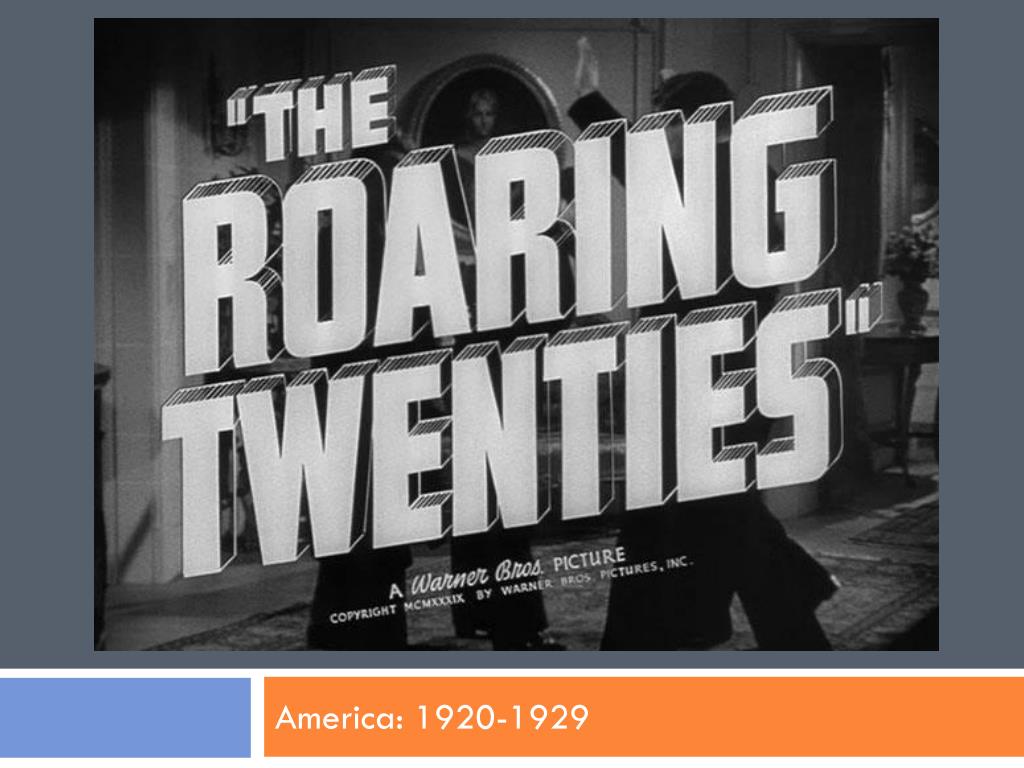 PPT - America: 1920-1929 PowerPoint Presentation, free download - ID ...
