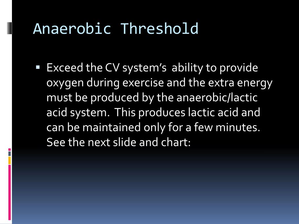PPT - Anaerobic Threshold PowerPoint Presentation, free download - ID ...