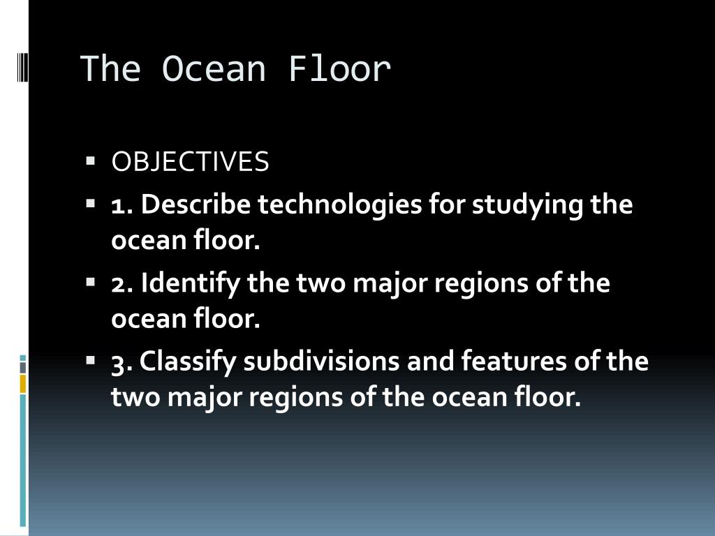 PPT - The Ocean Floor PowerPoint Presentation, free download - ID:2802980