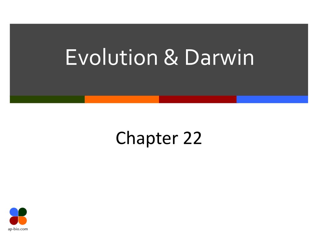 PPT - Evolution & Darwin PowerPoint Presentation, free download - ID ...