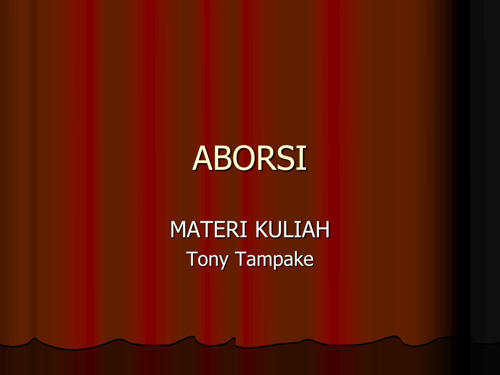 PPT - ABORSI PowerPoint Presentation, free download - ID:2804009