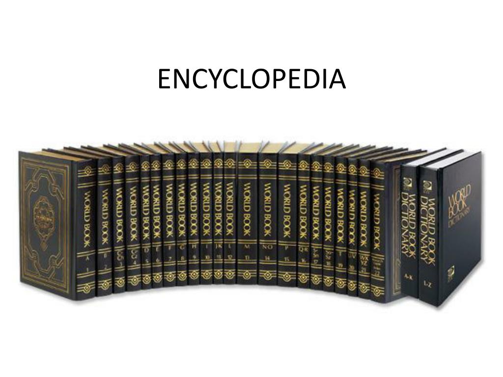 PPT - ENCYCLOPEDIA PowerPoint Presentation, free download - ID:2804216