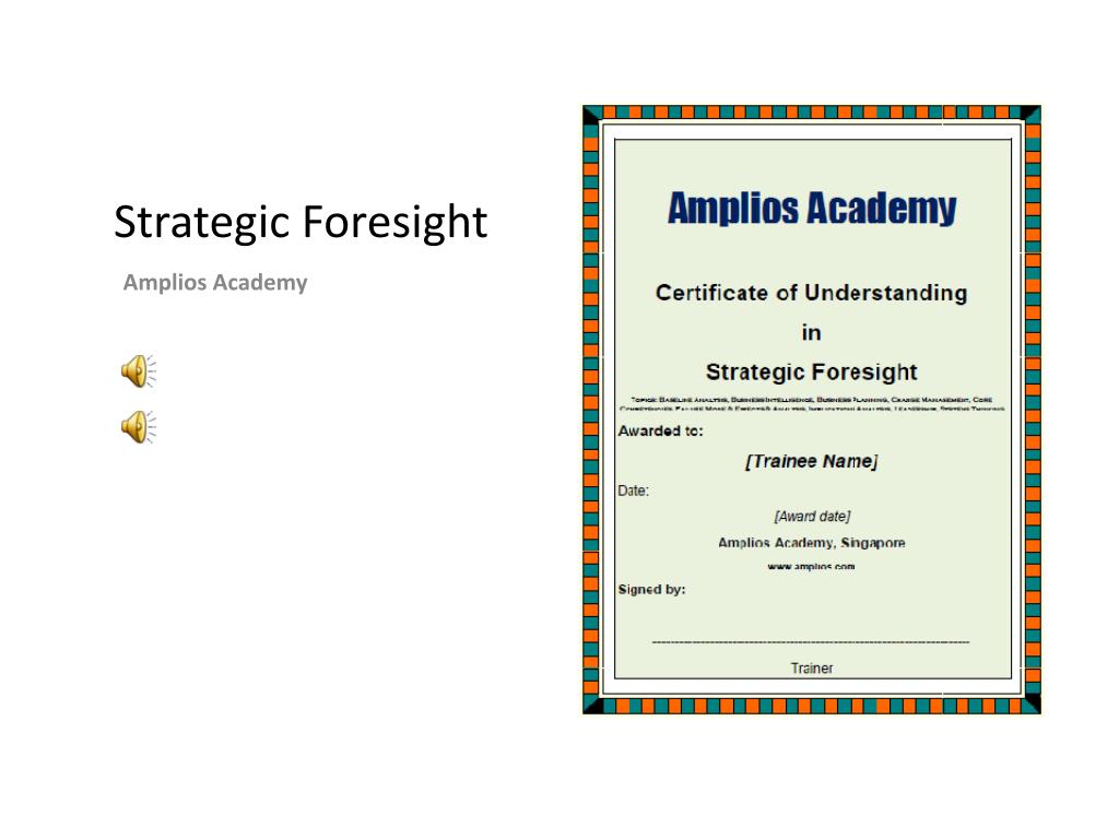 PPT - Strategic Foresight PowerPoint Presentation, free download - ID ...