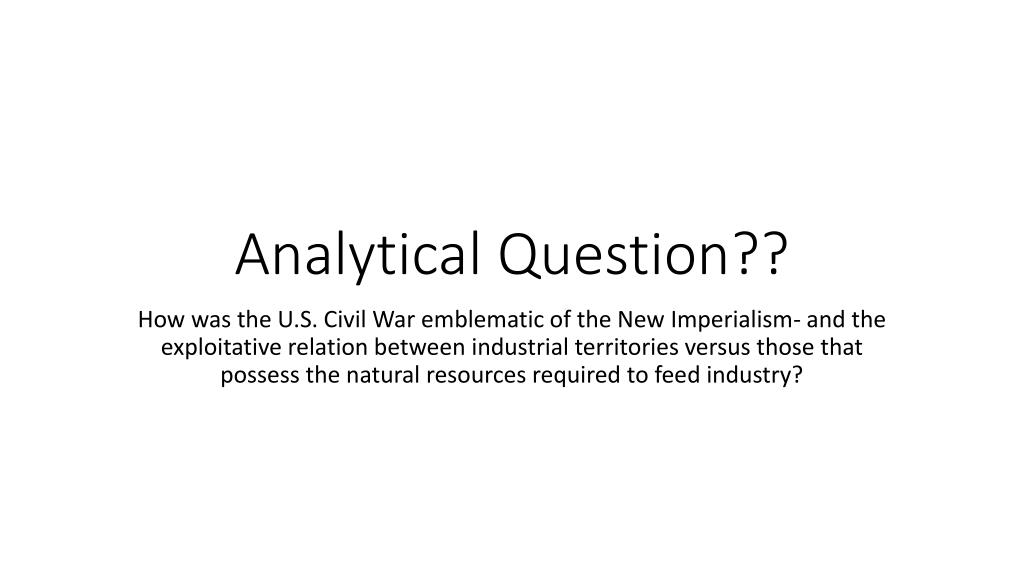 PPT - Analytical Question?? PowerPoint Presentation, free download - ID ...