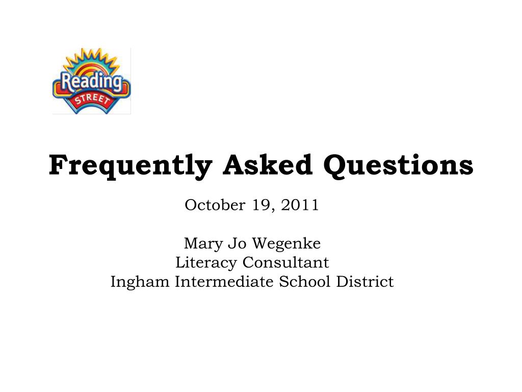 PPT - Frequently Asked Questions PowerPoint Presentation, free download ...