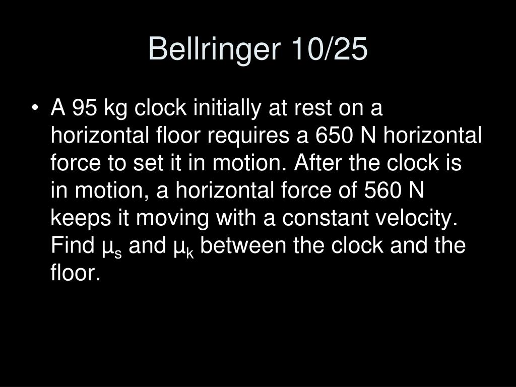 PPT - Bellringer 10/25 PowerPoint Presentation, free download - ID:2808799