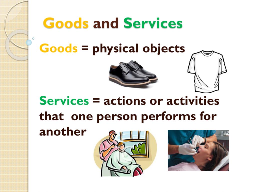 PPT - Goods and Services PowerPoint Presentation, free download - ID ...