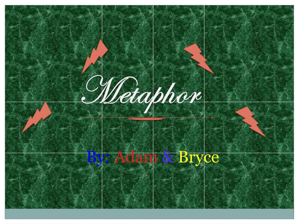 PPT - Metaphor PowerPoint Presentation, free download - ID:2809295