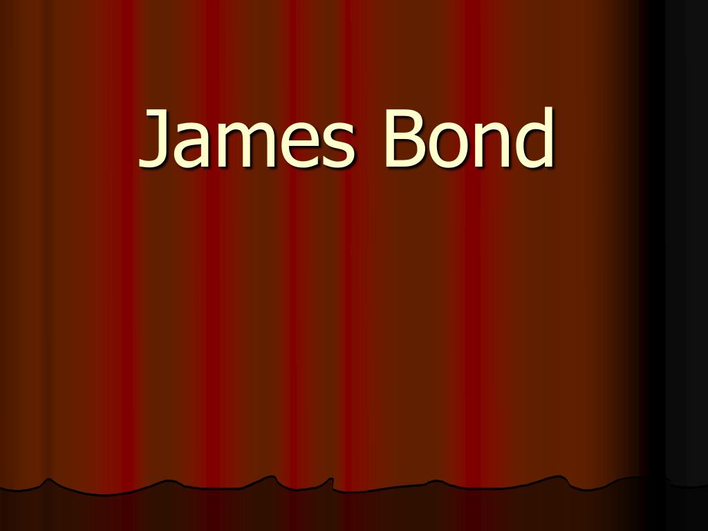 PPT - James Bond PowerPoint Presentation, free download - ID:2809924