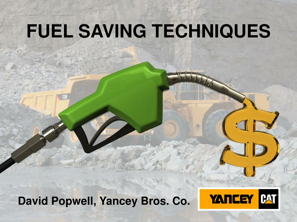 PPT - FUEL SAVING TECHNIQUES PowerPoint Presentation, free download ...