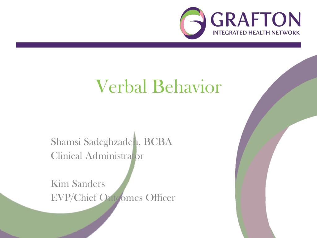 PPT - Verbal Behavior PowerPoint Presentation, free download - ID:2811201