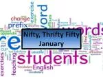 PPT - Nifty, Thrifty Fifty SEPTEMBER PowerPoint Presentation, free ...