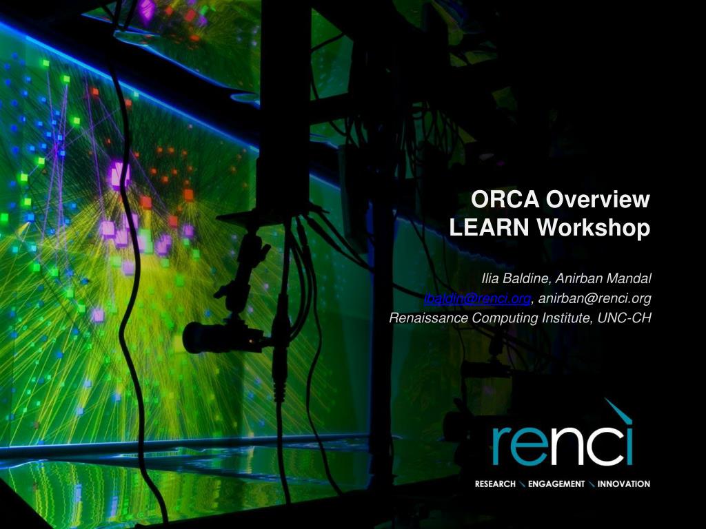 PPT - ORCA Overview LEARN Workshop PowerPoint Presentation, free ...