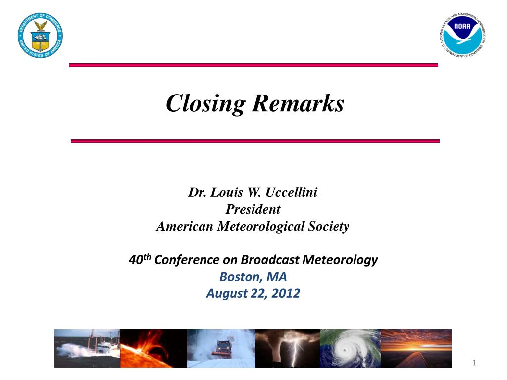 PPT - Closing Remarks PowerPoint Presentation, free download - ID:2812314