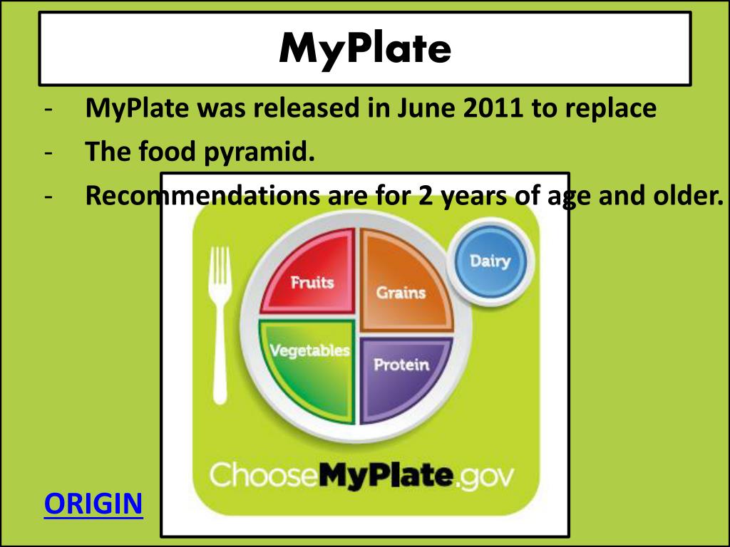 PPT - MyPlate PowerPoint Presentation, free download - ID:2812560