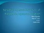 PPT - Solvation PowerPoint Presentation, free download - ID:5189992