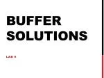 PPT - Mechanism of buffer action and buffer preparation PowerPoint ...