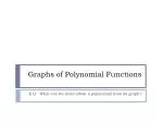 PPT - Section 3-7 Investigating Graphs of Polynomial Functions ...
