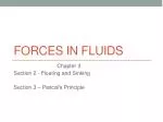 PPT - Ch. 11 Forces in Fluids PowerPoint Presentation, free download ...
