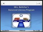 PPT - Balanced Literacy PowerPoint Presentation, free download - ID:4492399