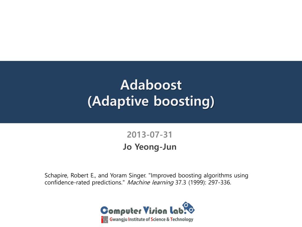 PPT - Adaboost (Adaptive boosting) PowerPoint Presentation, free ...