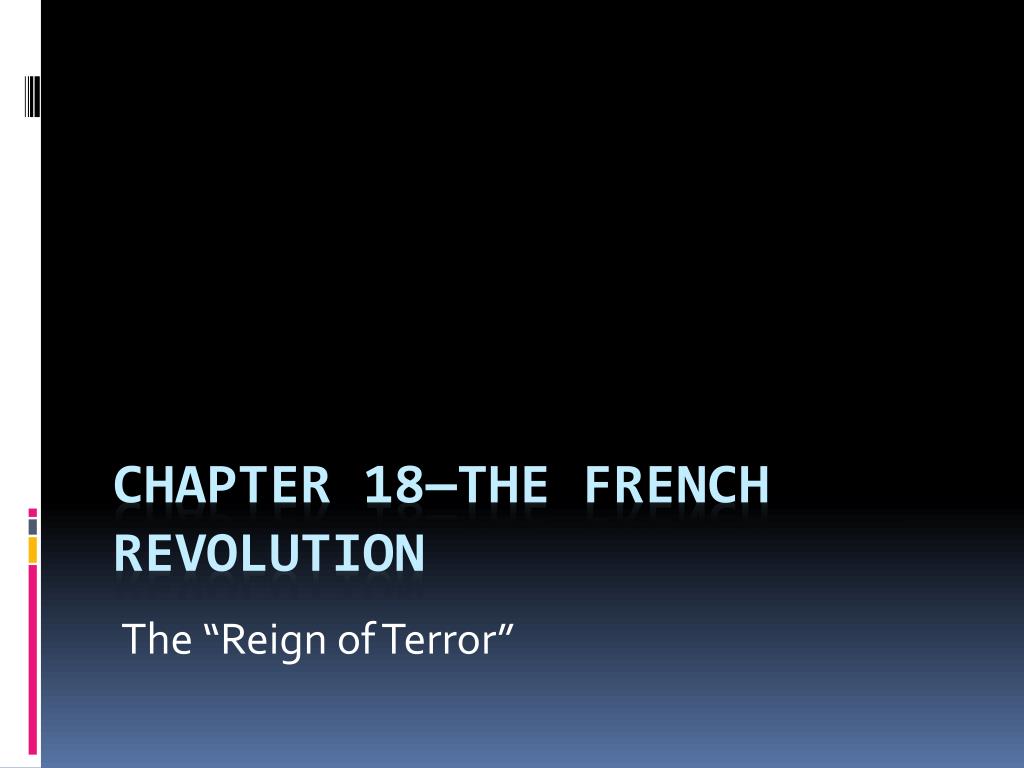 PPT - Understanding the French Revolution: Reign of Terror and European ...