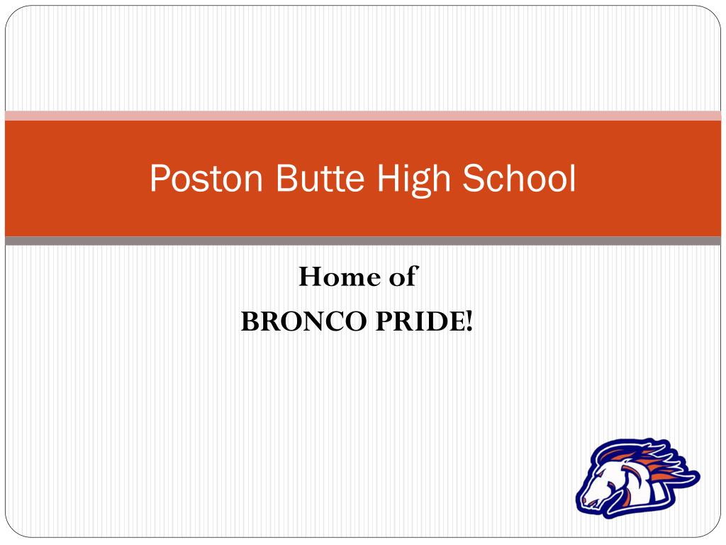 PPT - Poston Butte High School PowerPoint Presentation, free download ...