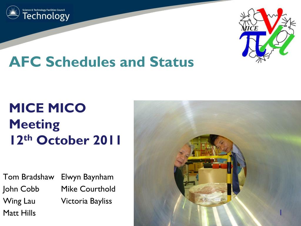 PPT - AFC Schedules and Status PowerPoint Presentation, free download ...
