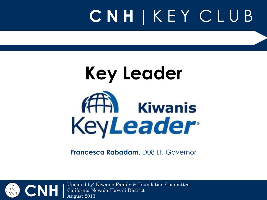 PPT - Key Leader PowerPoint Presentation, free download - ID:2820353