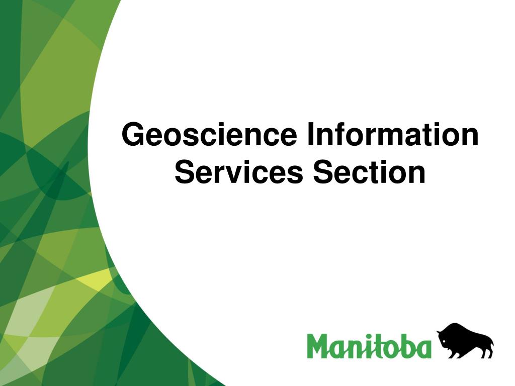 PPT - Geoscience Information Services Section PowerPoint Presentation ...
