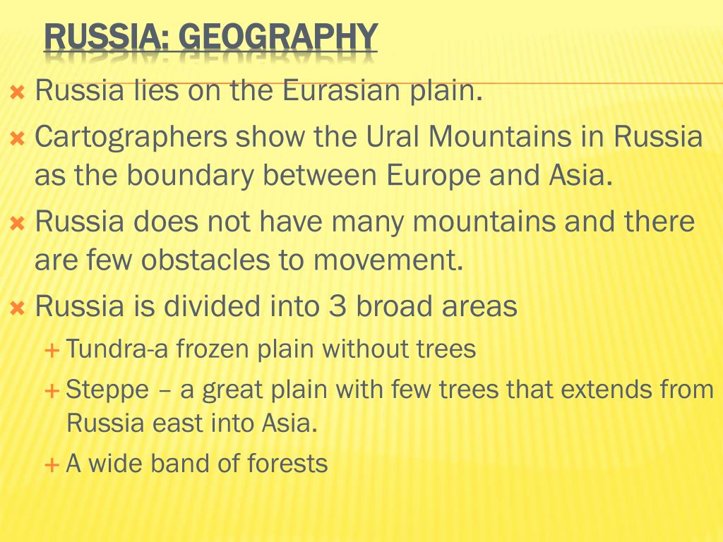 PPT - Russia: Geography PowerPoint Presentation, free download - ID:2822712
