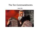PPT - The Ten Commandments PowerPoint Presentation, free download - ID:2755714
